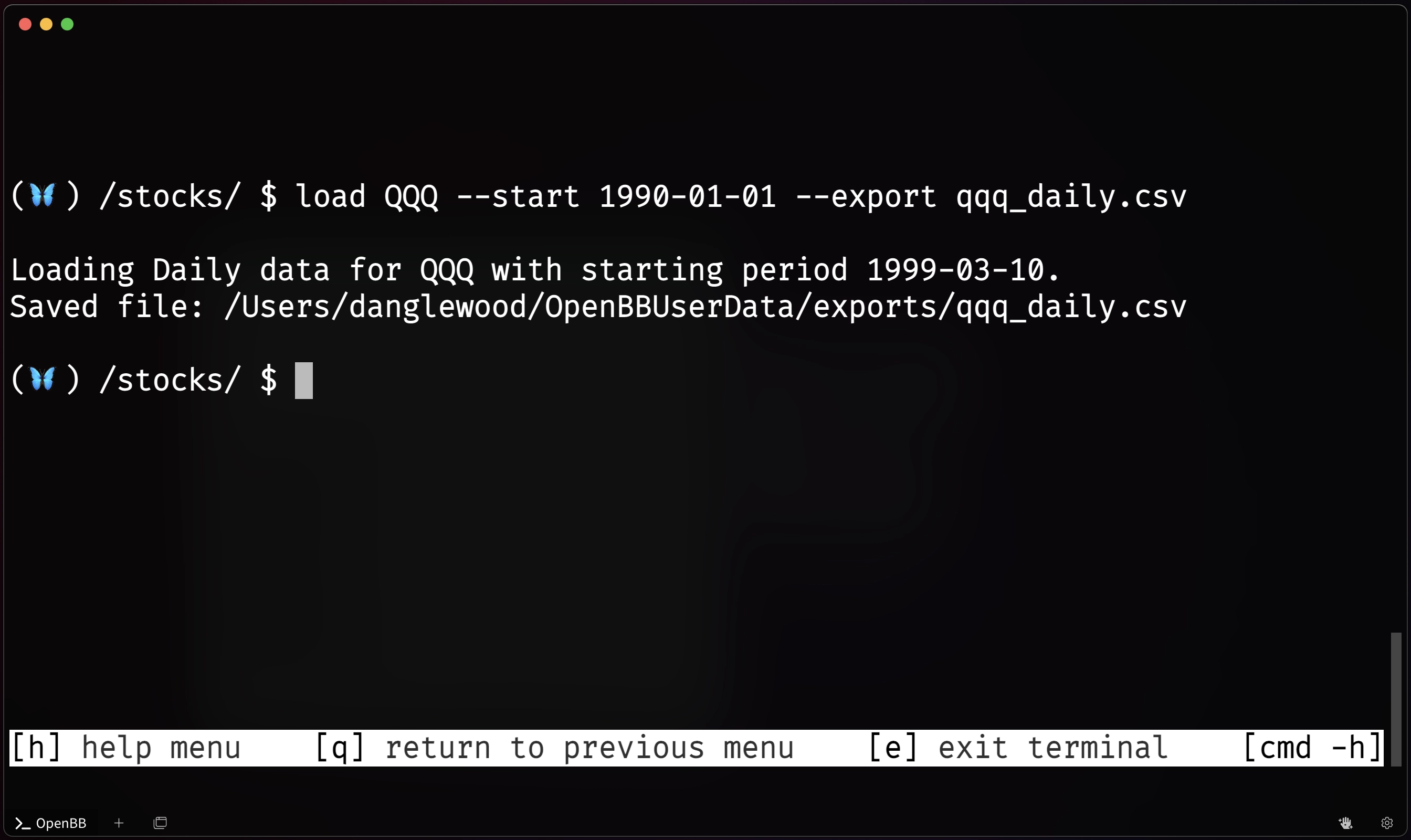 Features | OpenBB Terminal